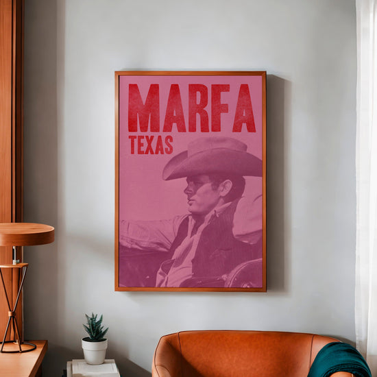 Marfa Texas Cowboy Art Print – Tejas Country Club